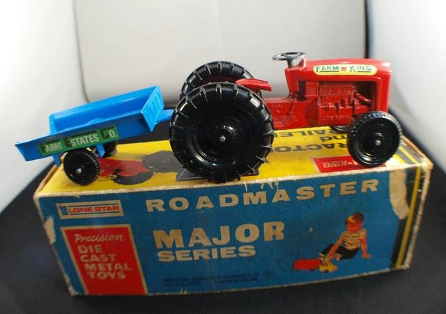 LONE STAR GB Tractor Trailer Roadmaster Major Tractor RARE Farm Antique ...