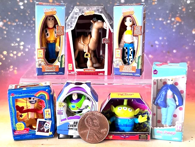 ZURU BRANDS TOY Story Figure Lot Woody, Jessie, Bullseye, Alien, Bo ...