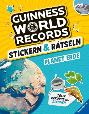 GUINNESS WORLD RECORDS Stickers and Puzzles: Planet Earth Eddi Eagle £6 ...