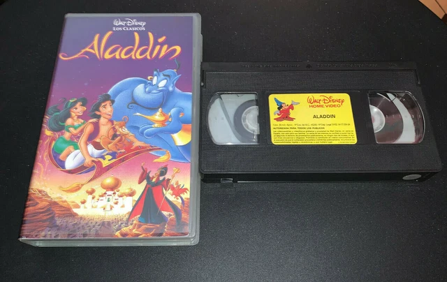 ALADDIN WALT DISNEY VHS EUR 14,95 - PicClick DE