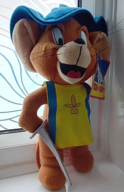 JERRY MOUSE MUSKETEER Vintage Soft Plush Toy From PopularCartoon Tom ...