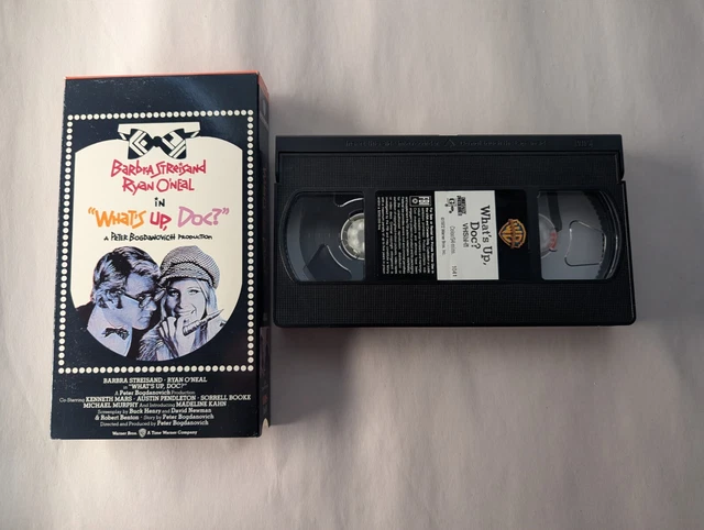 WHAT'S UP DOC? VHS Tape 1972, 1990 Barbra Streisand, Ryan O'Neil £4.66 ...