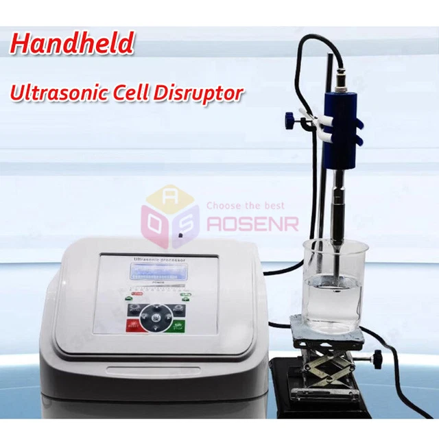 LAB DIGITAL HANDHELD Ultrasonic Homogenizer Sonicator Cell Disruptor ...