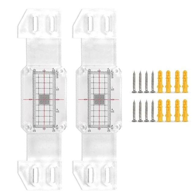 2SET PLUS TELL-TALE Corner Crack Monitors Crack Monitoring Record for ...