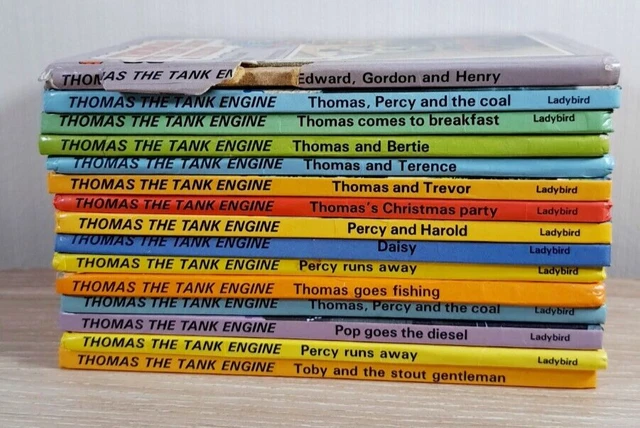 BUNDLE OF THOMAS the Tank Engine hardback books. x12 books. Ladybird £ ...