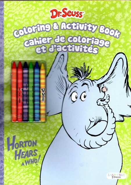 LIVRE DE COLORIAGE et d'activités du Dr Seuss - Horton Hears a Who ! v2 ...