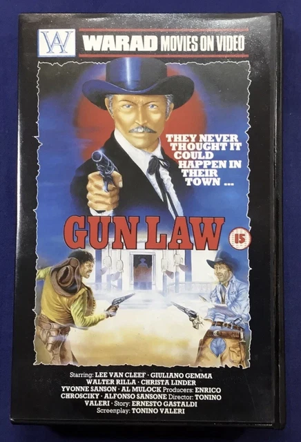 GUN LAW, VHS Video, Lee Van Cleef £6.00 - PicClick UK
