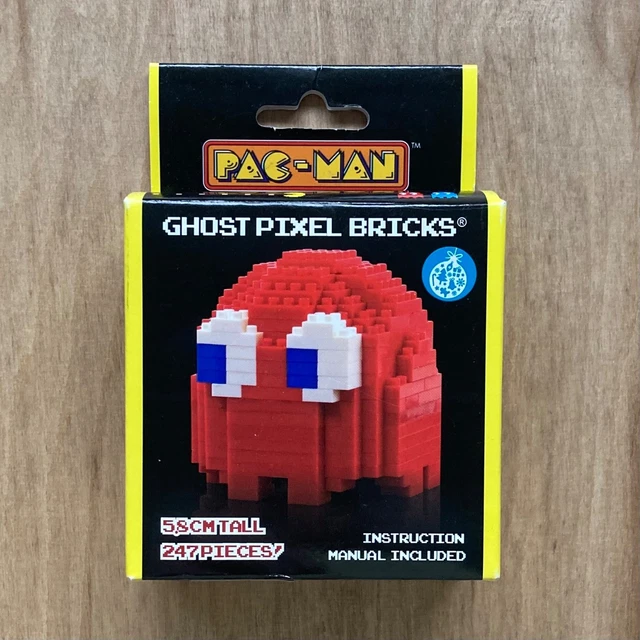 PAC-MAN GHOST PIXEL Bricks - Sealed in Box - Bandai Namco Games Inc, Paladone £12.39 - PicClick UK
