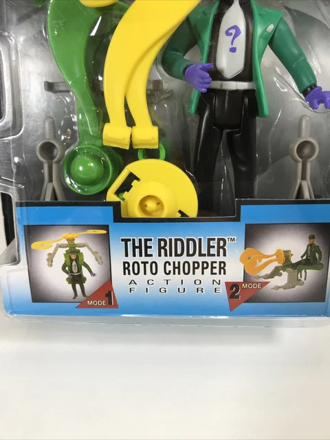THE ADVENTURES OF Batman & Robin Riddler Roto Chopper Duo Force Kenner ...