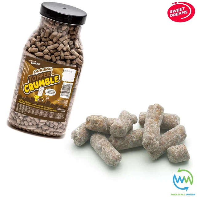 CHOC NIBBLES TOFFEE CRUMBLE Sweets CHOCOLATE Candy Sweet Dreams PICK N ...