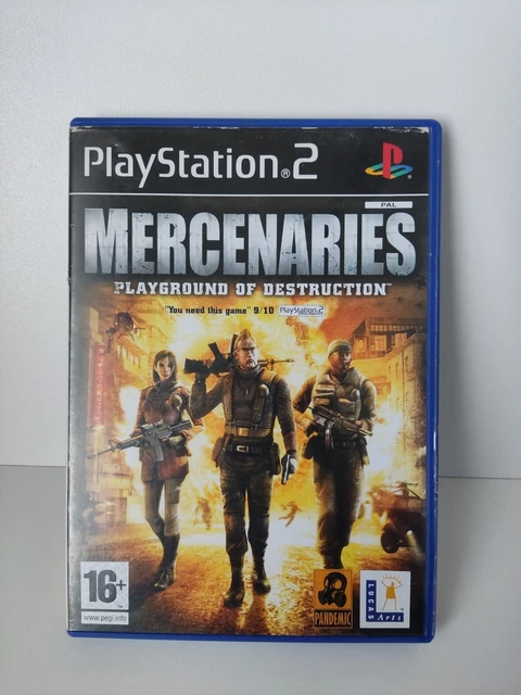 MERCENARIES PLAYGROUND OF Destruction (Sony PlayStation 2)PS2 Game - £5 ...