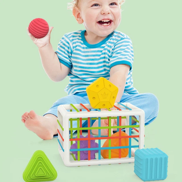 1/2/3 SENSORY SORTING Baby Toy Develops Problem-solving Skills ...