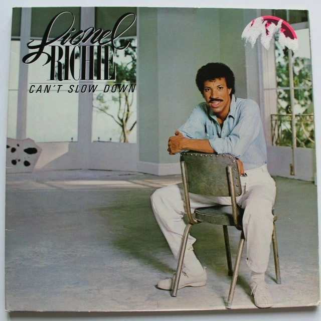 LIONEL RICHIE 12& Vinyl LP - Can't Slow Down £4.50 - PicClick UK