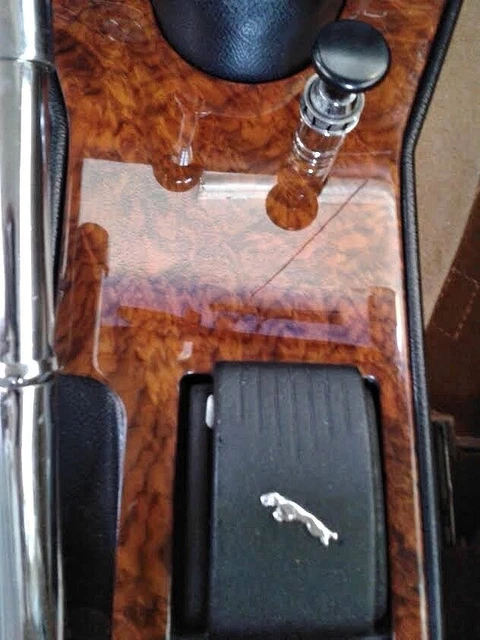 JAGUAR CONSOLE PANEL XKE, E-Type Wood, Walnut Burl 1971 V12 Manual ...