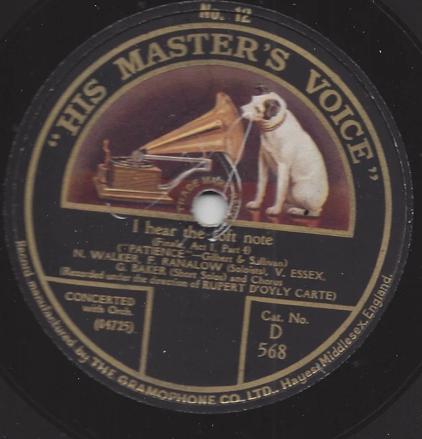 NELLIE WALKER -BESSIE Jones + George Baker : Patience - -Gilbert and ...