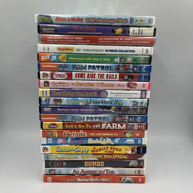 YOUNG KIDS EDUCATIONAL & Entertaining DVD Lot 20 DVDs $27.70 - PicClick CA