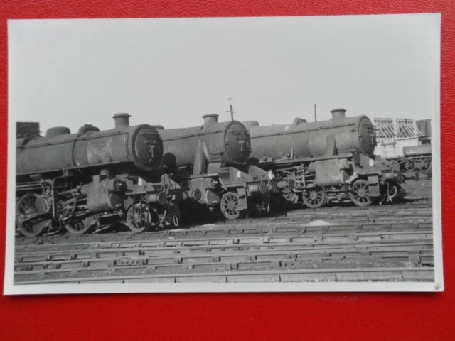 PHOTO LMS Loco 43021 And 2 Others At Trafford Park 1964 £2.00 - PicClick UK