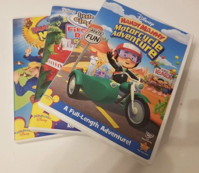 DISNEY LITTLE EINSTEIN'S, Handy Manny & Imagination Movers DVDS Lot of ...