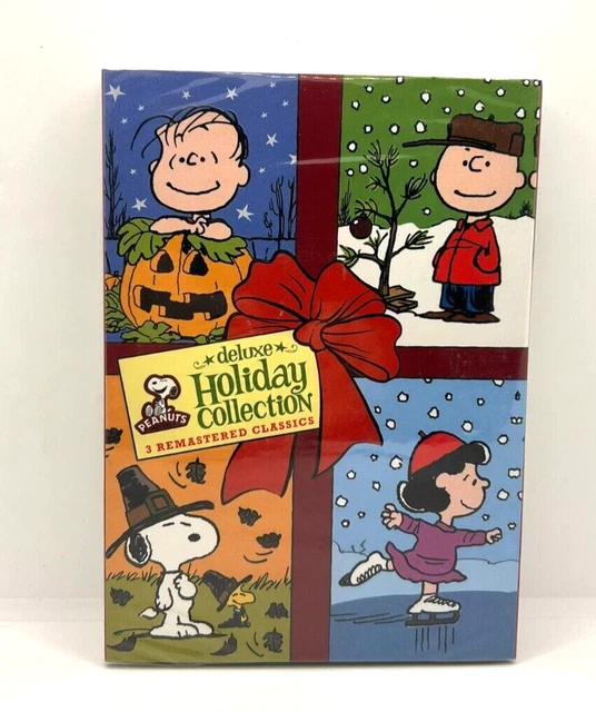 PEANUTS SNOOPY CHARLIE Brown Holiday Collection Series Deluxe DVD Set ...
