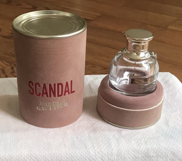 FLACON DE PARFUM Scandal vide et sa boîte Jean Paul Gaultier EUR 12,00 - PicClick FR