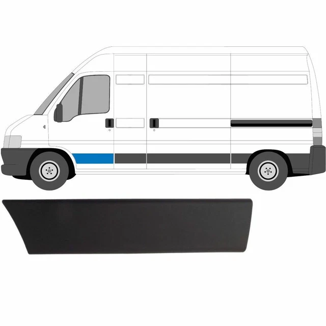 FIAT DUCATO BOXER Relay Jumper 2002-2006 Sliding Door Moulding Trim ...