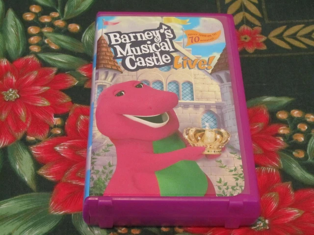 BARNEY'S MUSICAL CASTLE Live! Vhs Barney & Friends Home Video Never ...