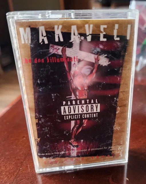 2 PAC MAKAVELI The Don Killuminati The 7 Day Theory 1996 Cassette Tape ...