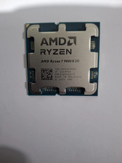 AMD RYZEN 7 9800x3d processor With No Box OEM £430.20 - PicClick UK