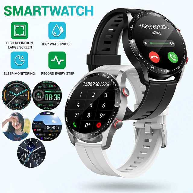 SMARTWATCH 2024 UOMO/DONNA Impermeabile Bluetooth Chiamata Smartwatch ...