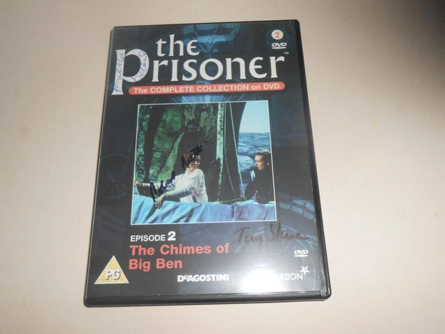 THE PRISONER PATRICK McGoohan DVD Episode 2 *SIGNED BY 5* Fenella ...