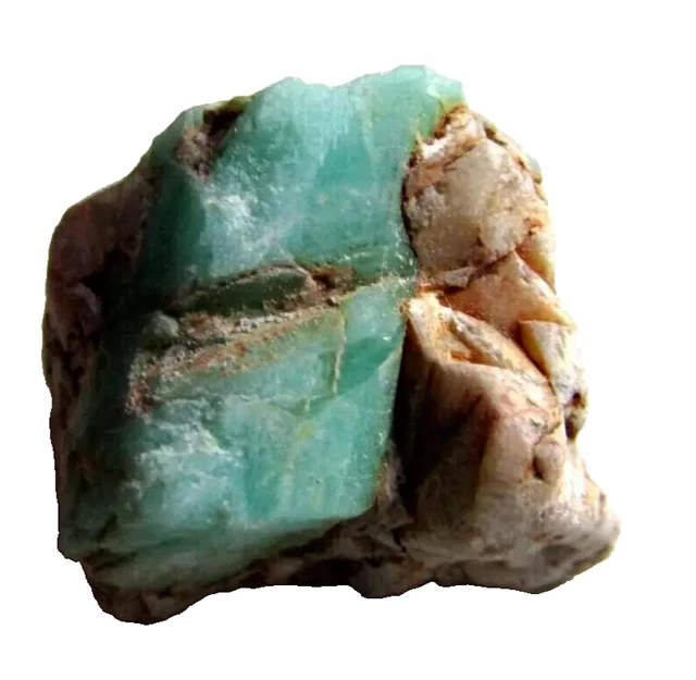 HEXAGONAL EMERALD IN its quartz matrix, 7 grams £54.04 - PicClick UK