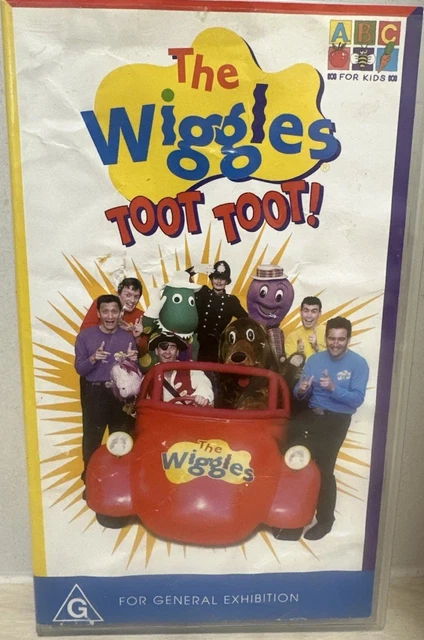 THE WIGGLES: TOOT Toot! - ABC VIDEO 1998 1st Release Original Wiggles ...
