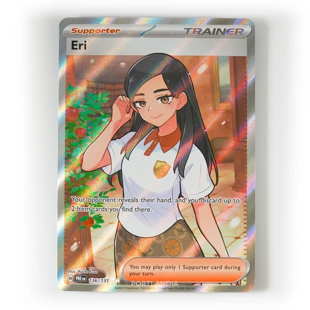 POKEMON - ERI - 136/131 - SV Prismatic Evolutions - Full Art Trainer ...