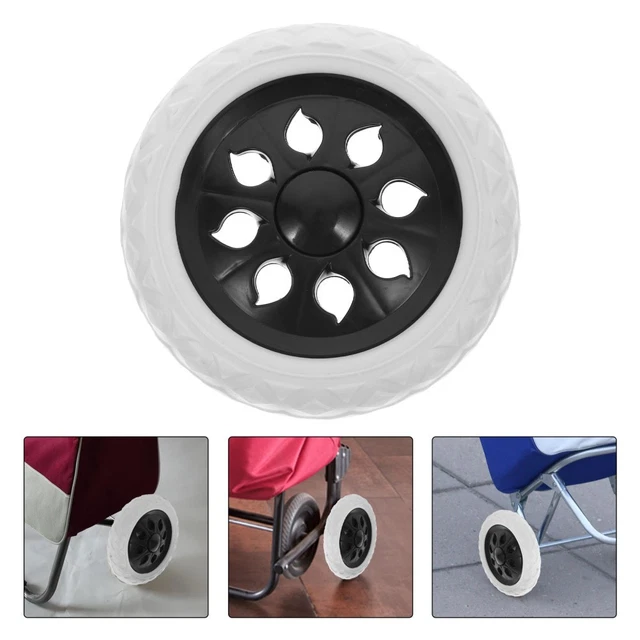 2 PCS REPLACEMENT Wheels for Rolling Cart Shopping Trolley Caster $25. ...