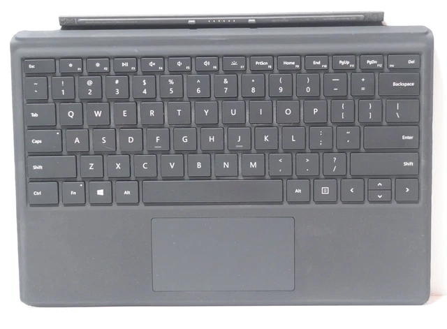 MICROSOFT SURFACE PRO Type Cover Model 1725 Charcoal £30.27 - PicClick UK