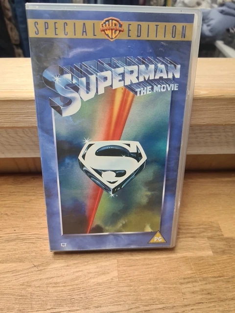 SUPERMAN THE MOVIE SEALED VHS 1978 Special Edition Christopher Reeve ...
