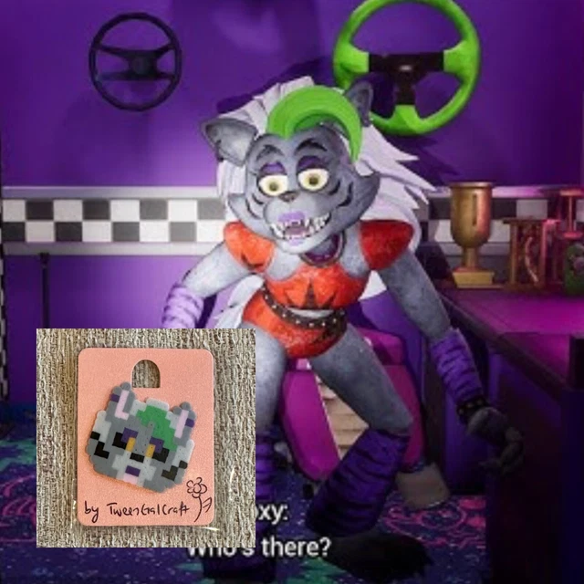 FIVE NIGHTS AT Freddy’s Security Breach Roxanne Wolf Bag Clip £6.62 ...