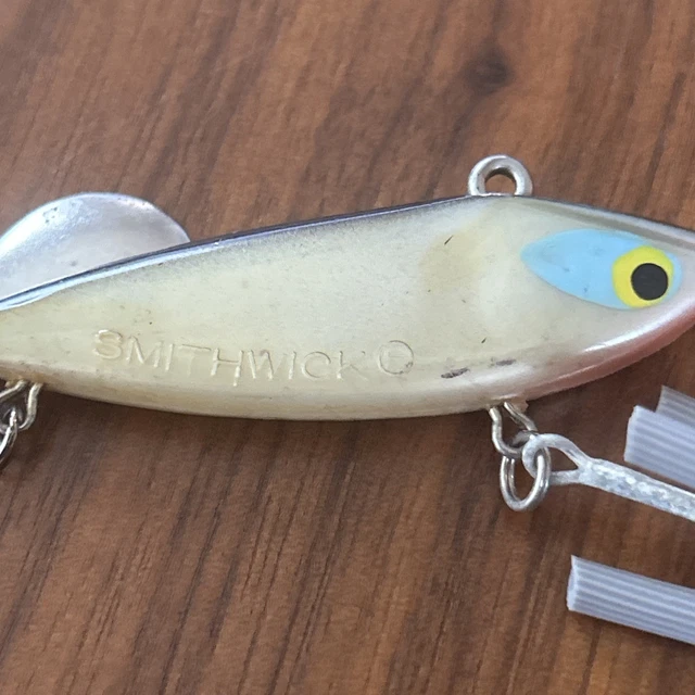 RARE VINTAGE SMITHWICK Water Gator Fishing Lure Lipless Crankbait ...
