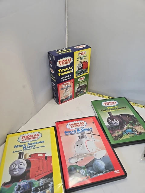 THOMAS & FRIENDS Totally Thomas! Volume 1 - 3 Disc Set DVD 2004 Like ...
