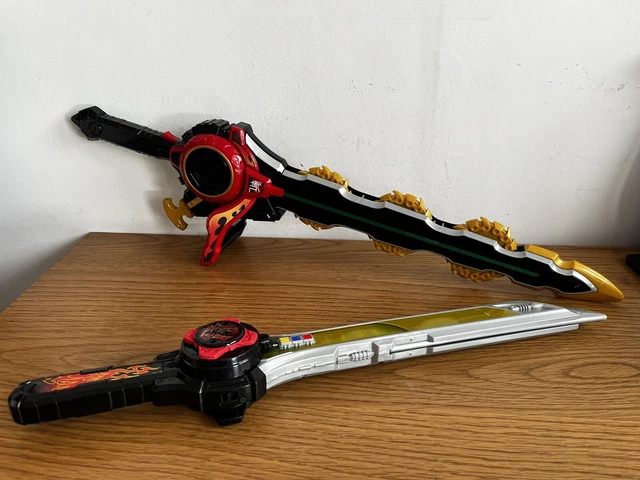 POWER RANGERS NINJA Steel Master Blade Chainsaw Sword & Ninja Sword ...