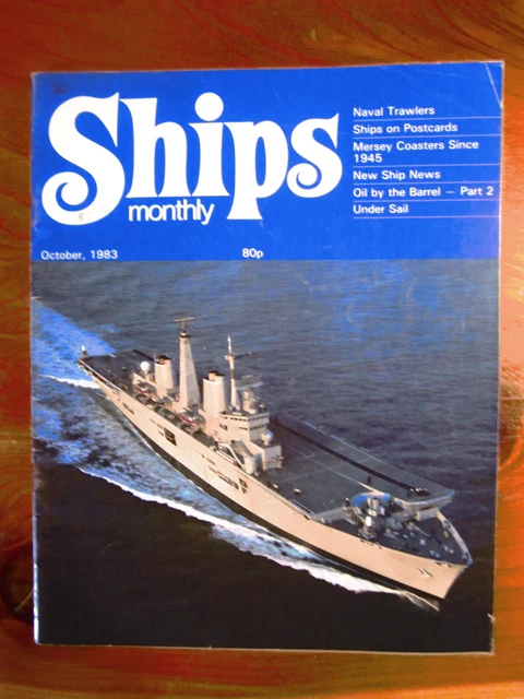 MAGAZINE SHIPS MONTHLY October 1983 Volume 18 Number 10 Great * Must ...