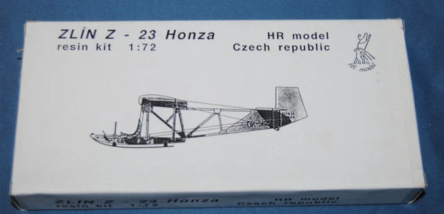 VINTAGE HR MODELS, Zlin Z-23 Honza, 1/72 Scale, Resin Model. Czech ...