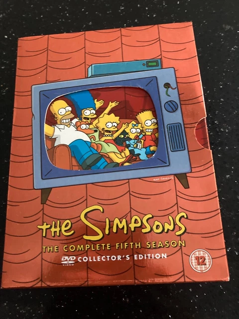 THE SIMPSONS - Complete fifth season Collector's edition DVD NEW Region ...