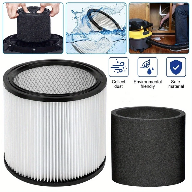 WET/DRY CARTRIDGE FILTER For Shop-Vac Vacuum Cleaner Accessories 90304 ...