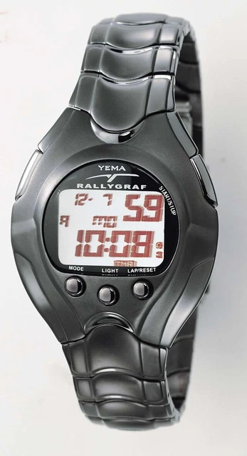 YEMA YM 451 Uomo Acciaio Inox 100 Metri LCD Diver/Allarme-Cronografo - NUOVO EUR 310,03 ...