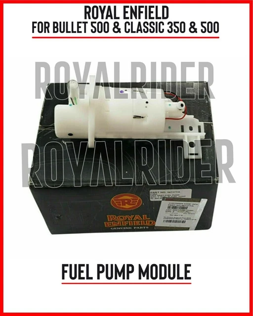 GENUINE ROYAL ENFIELD "FUEL PUMP ASSEMBLY" For BULLET / CLASSIC 350cc ...