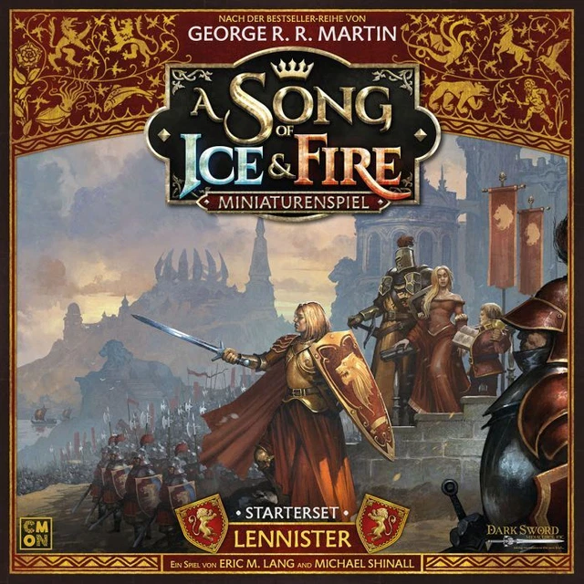 STARTER SET A Song Of Ice And Fire Lannister (tedesco) CMON Asoiaf Lannister EUR 99,90 - PicClick IT