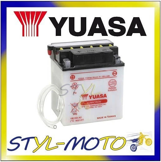 1984 YB10L-A2 ORIGINAL Yuasa Acid Battery Suzuki Gsx 400 F £45.12 - PicClick UK
