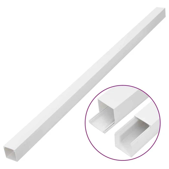 CABLE TRUNKING 40X40 mm 10 m PVC T2H5 £26.03 - PicClick UK