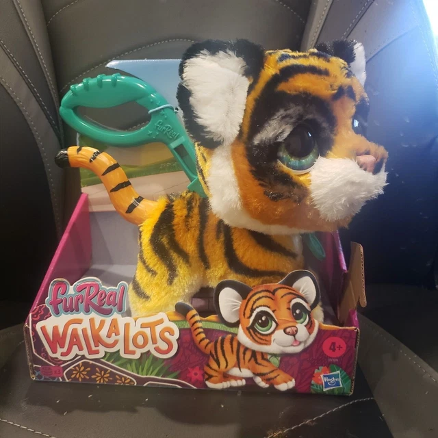 FURREAL WALKALOTS BIG Wags Animatronic Plush Tiger Toy - Makes Sounds ...